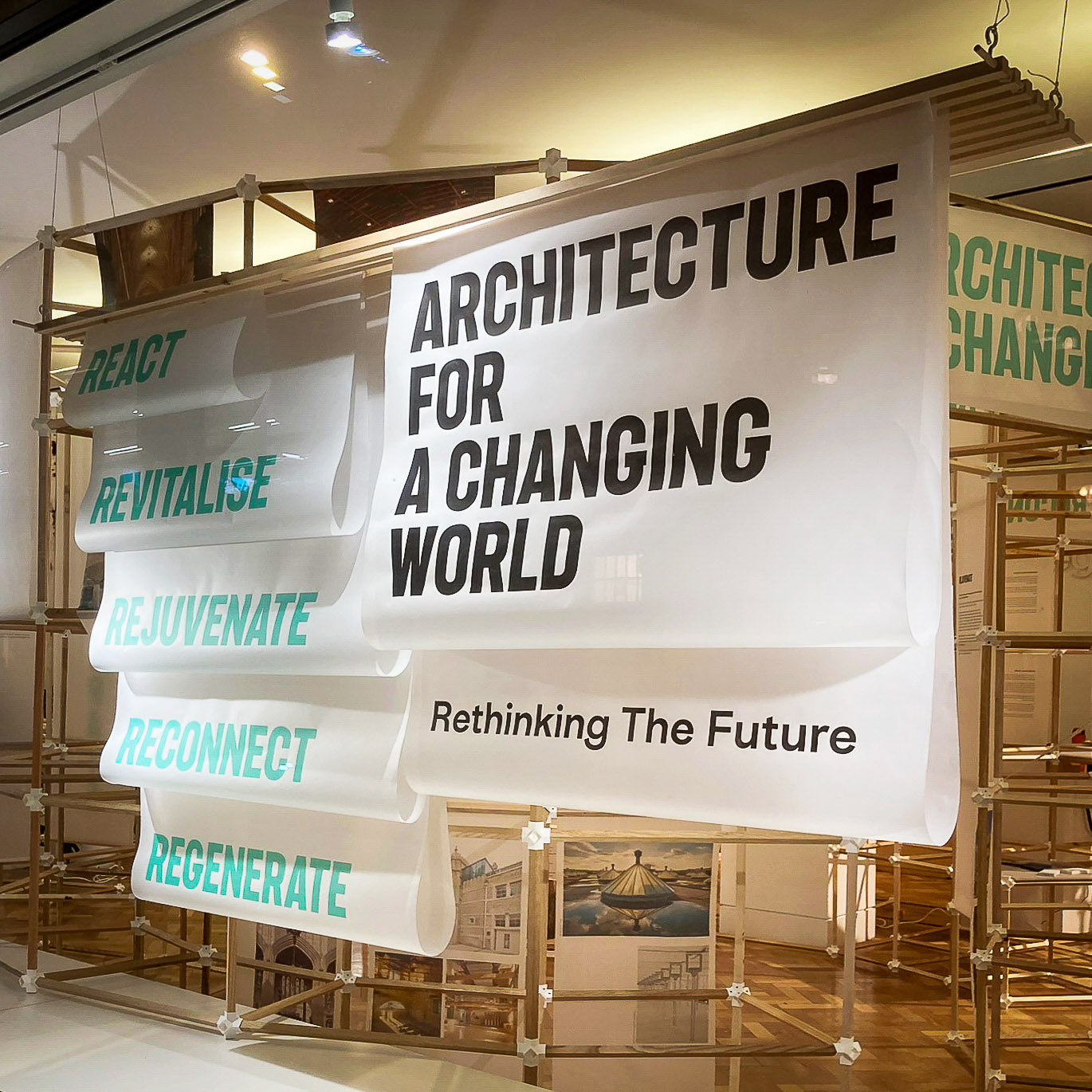 Sustainable Exhibition Stand Design With Recycled Timber