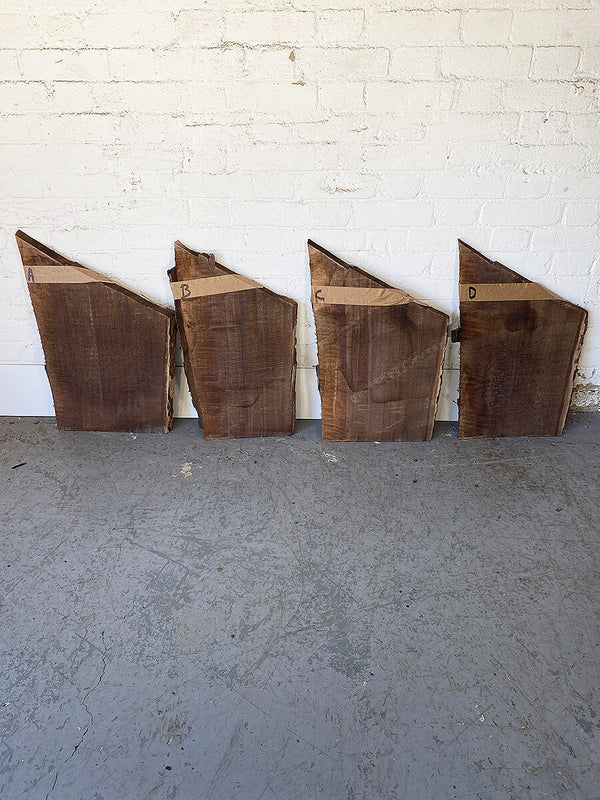 Black Walnut - Live Edge Character Boards | Waney Edge Wood