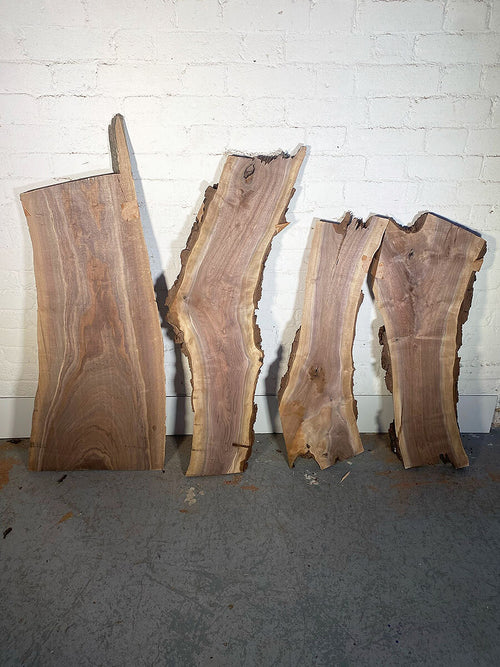 Black Walnut - Live Edge Boards from Croydon | Waney Edge Natural Wood