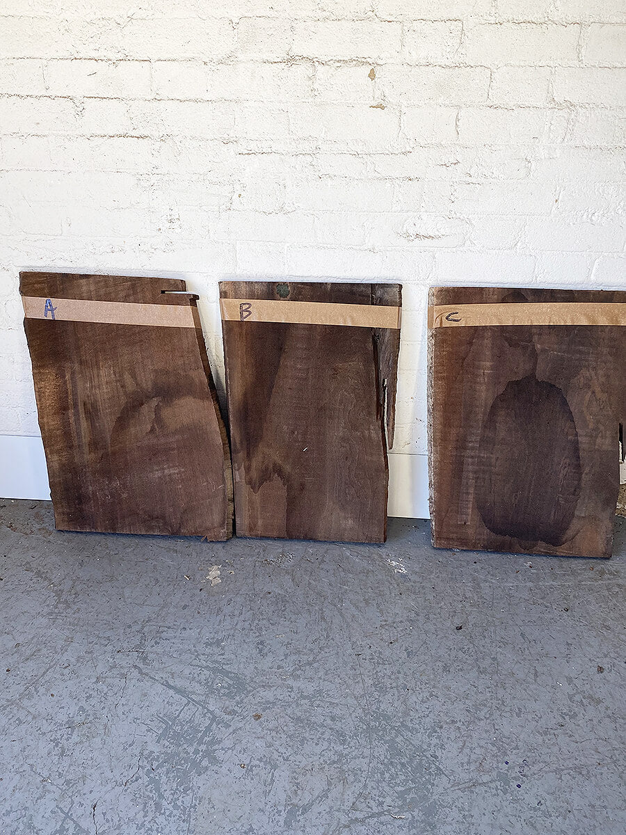 Black Walnut - Rough Sawn Boards | Rustic Wood from Croydon