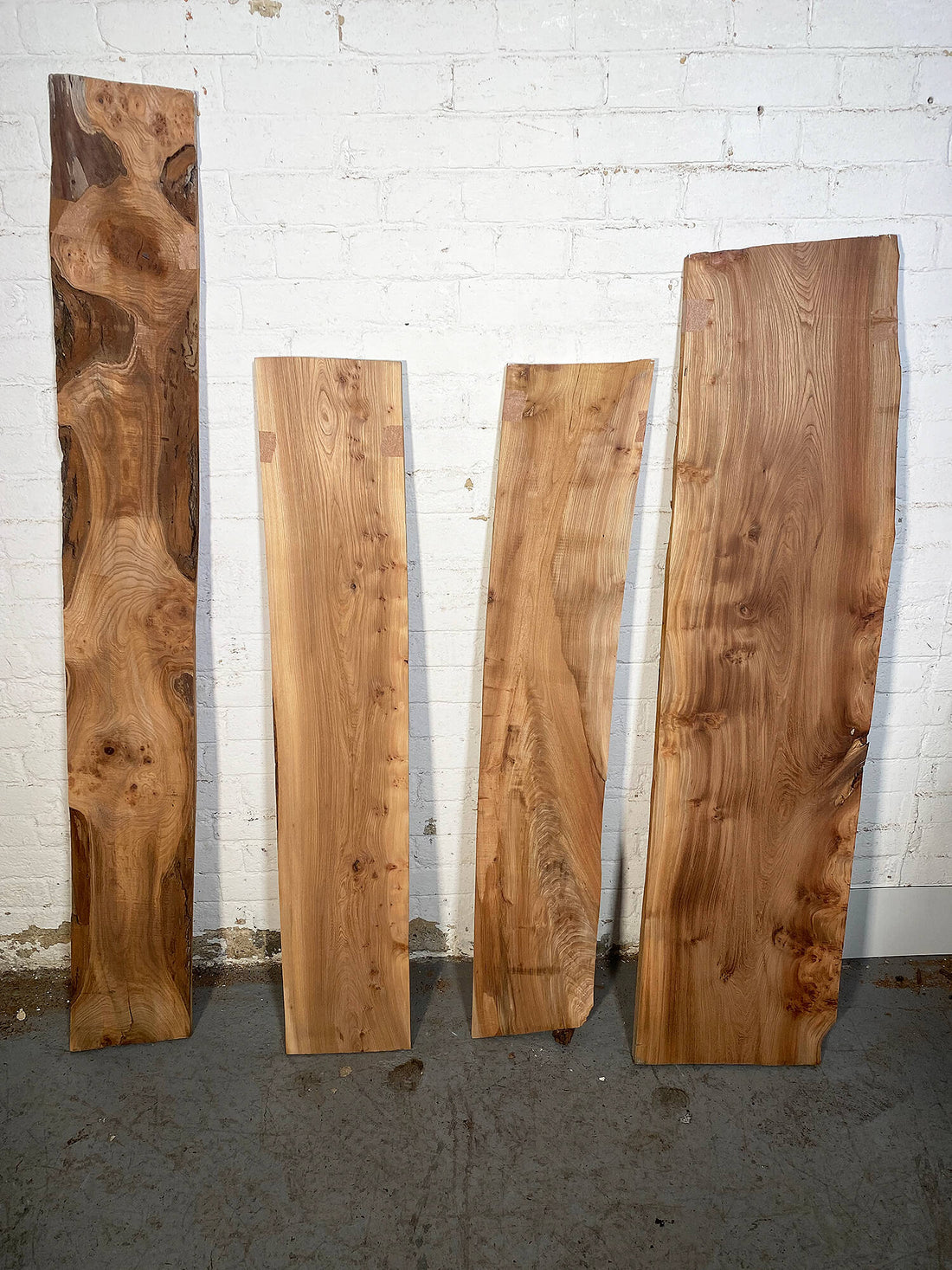 Elm - Burry Live Edge Boards | Rustic Pip Burr Wood