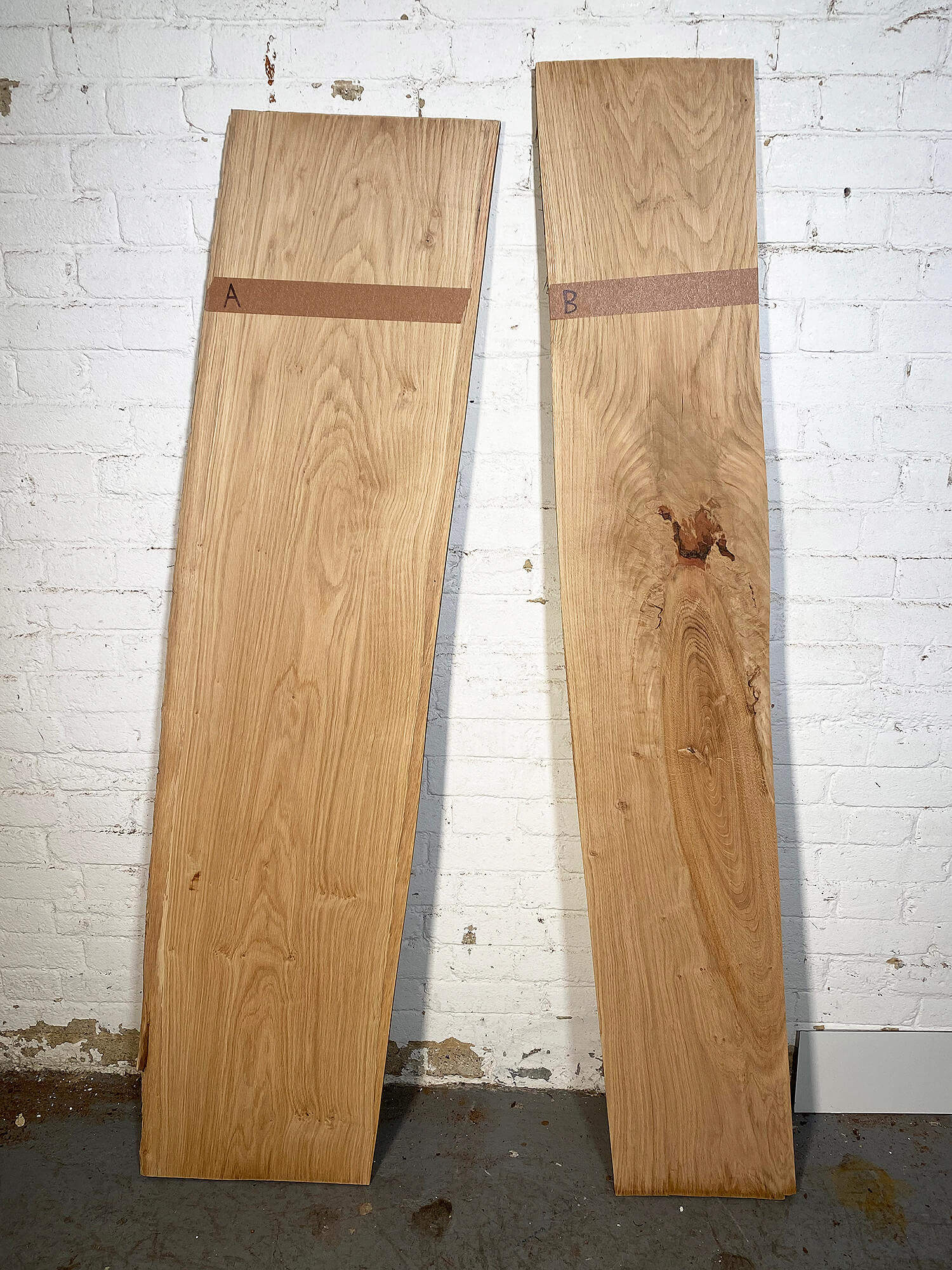Oak - Pippy Burr Boards from Hawkhurst | Stylish Chocolatey Tones