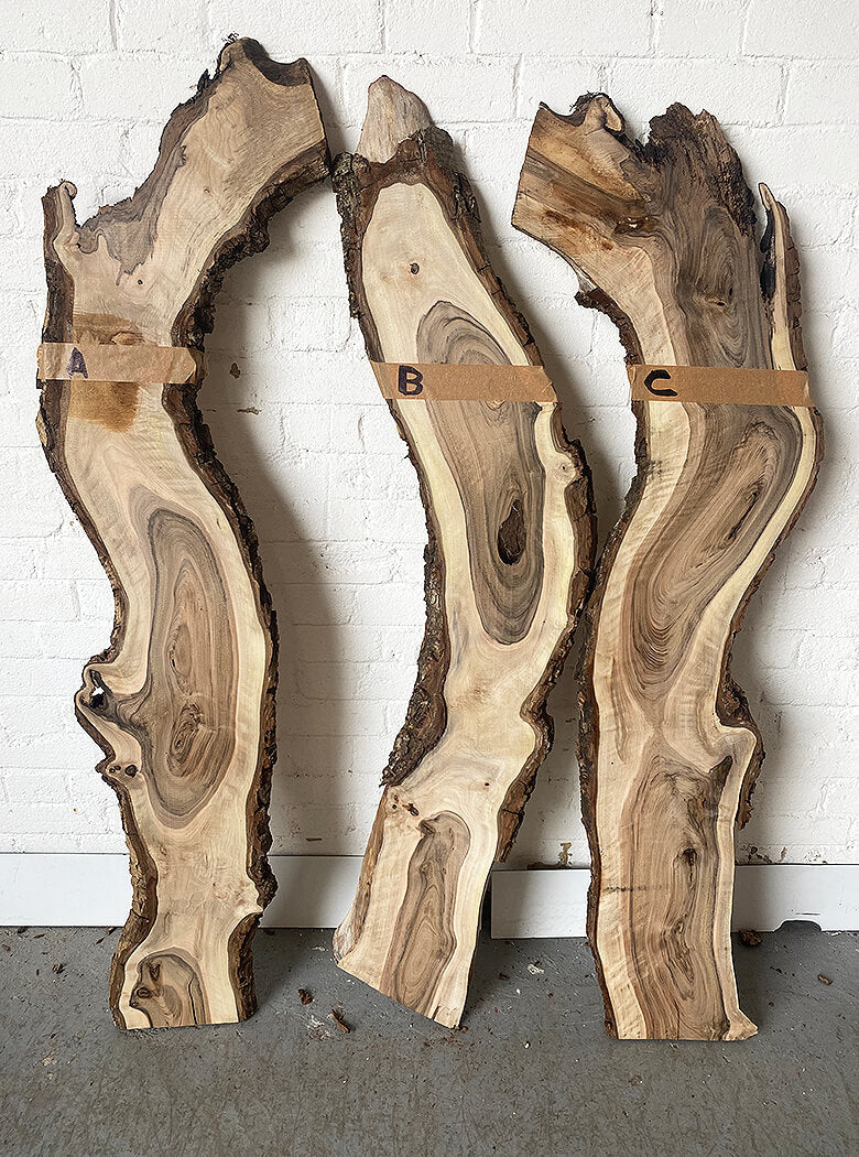 Walnut - Live Edge Boards from Birmingham | Waney Edge Timber