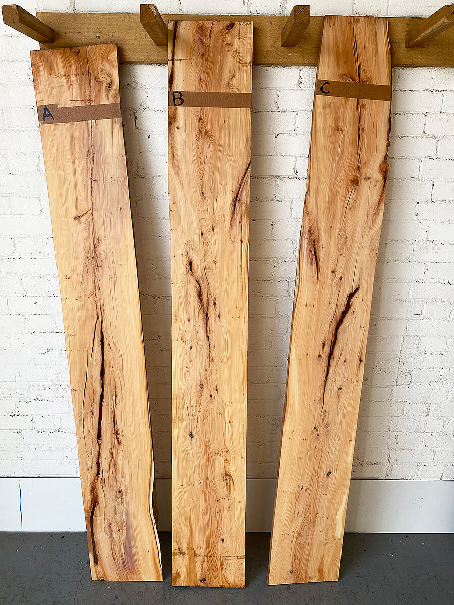 Yew - Character Boards | Waney Edge Hardwood Timber
